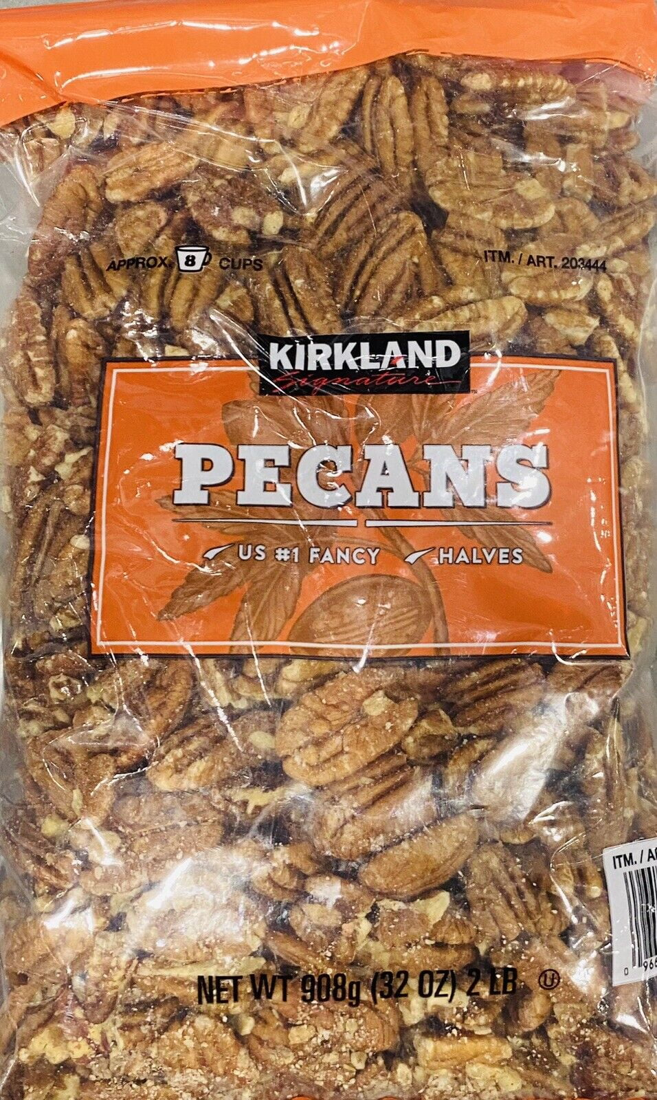 Signature #1 US Fancy PECANS HALVES 32 oz Bag 2 lbs - Walmart.com