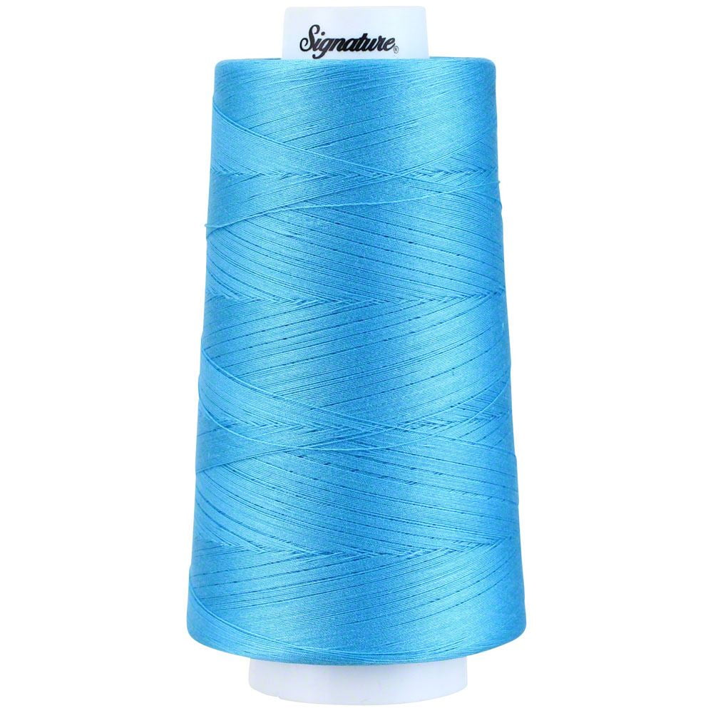 Signature 100%Ctn Quilt Thread 3000yd Soft Cyan - Walmart.com