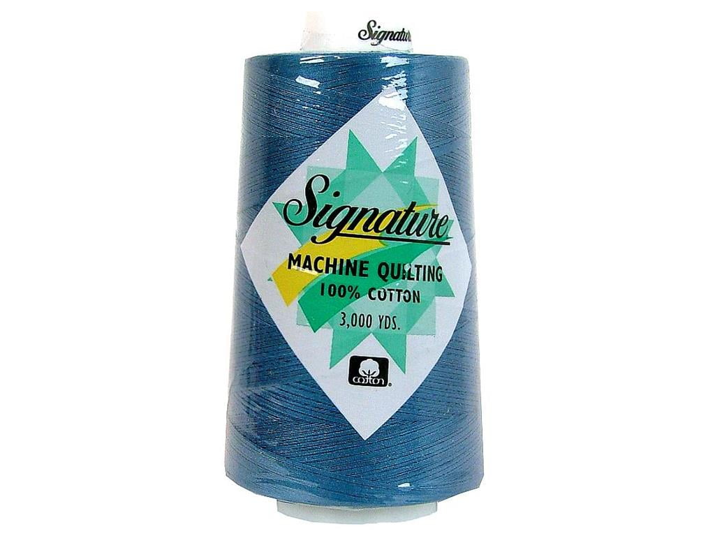 Signature 100%Ctn Quilt Thread 3000yd Stone Blue - Walmart.com