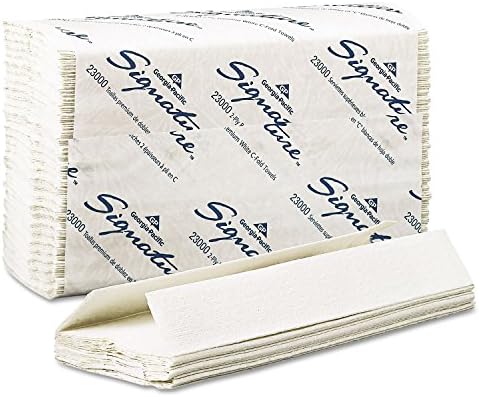 Signature 23000 C-Fold Paper Towels,2-Ply,10-/4-Inch x13-/4-Inch,12PK ...