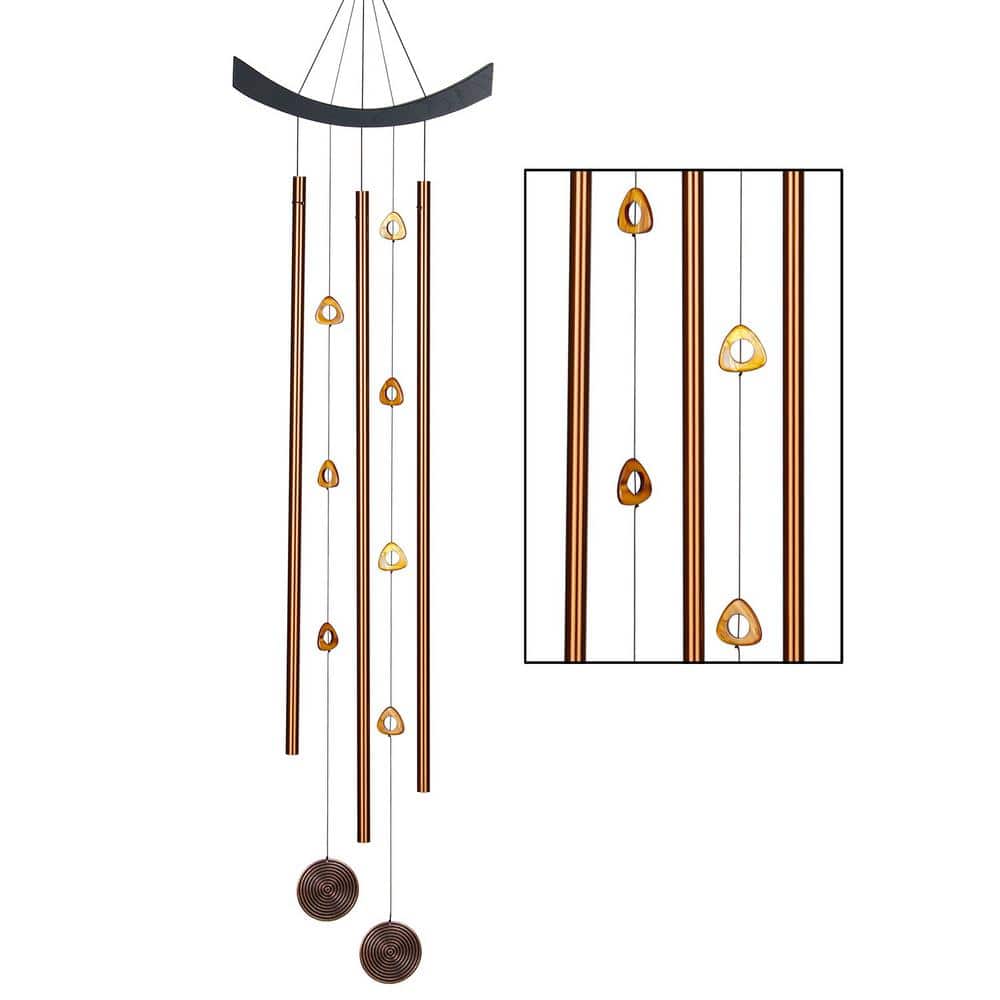 Signature Collection, Woodstock Feng Shui Chime, Chi Energy, 41 in ...