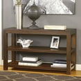 Signature Design By Ashley Grinlyn Rectangular Brown Sofa Table ...