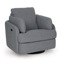 Signature Design by Ashley Aureta Brown Power Lift Recliner - Walmart.com