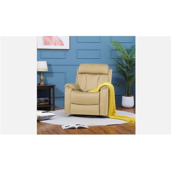 Signature Design by Ashley Aureta Brown Power Lift Recliner - Walmart.com