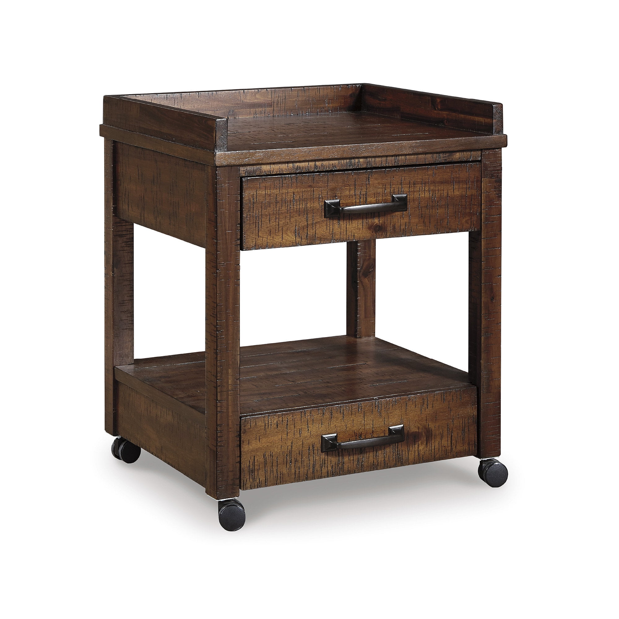 Ashley Furniture Baldridge 2-Drawer Mobile Home Office Storage Printer ...
