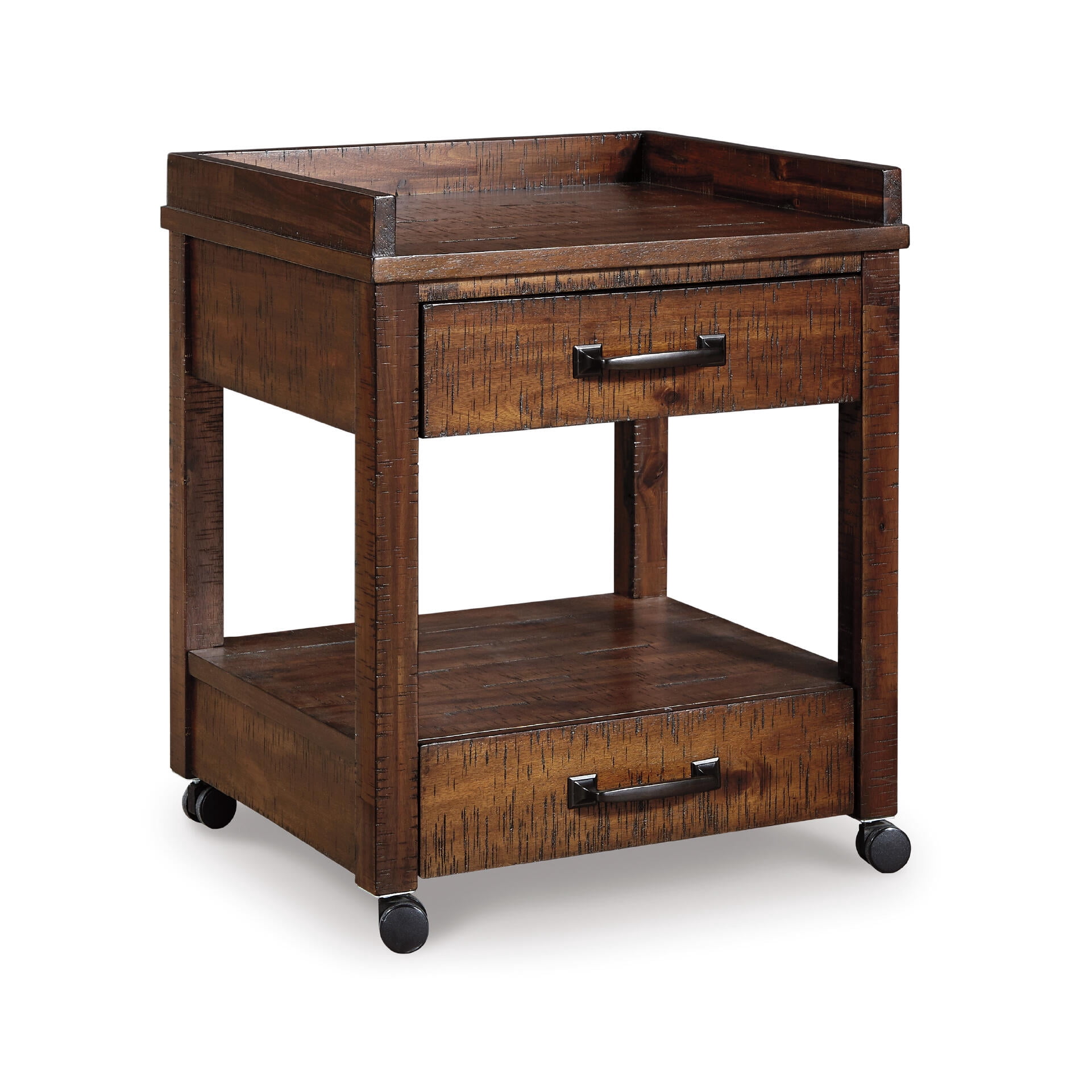 Ashley Furniture Baldridge 2-Drawer Mobile Home Office Storage Printer ...