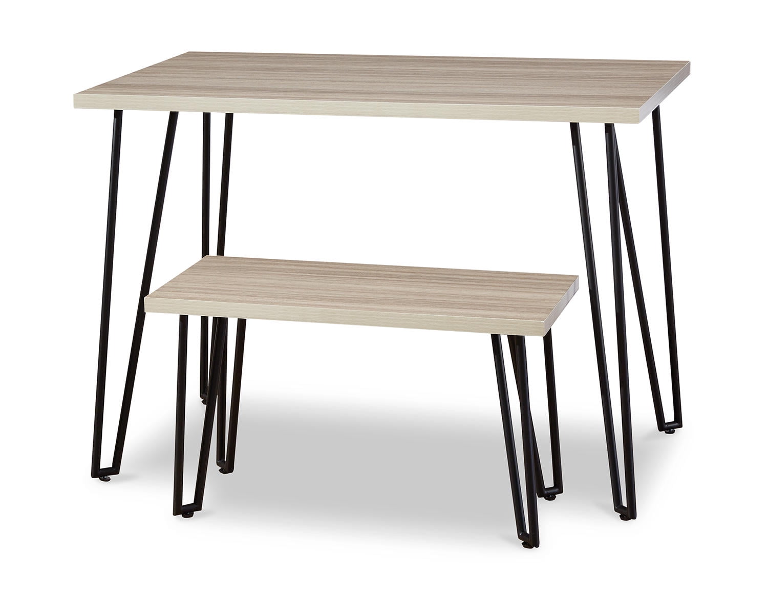 Signature Design by Ashley Blariden Mid-Century Modern Desk & Bench ...