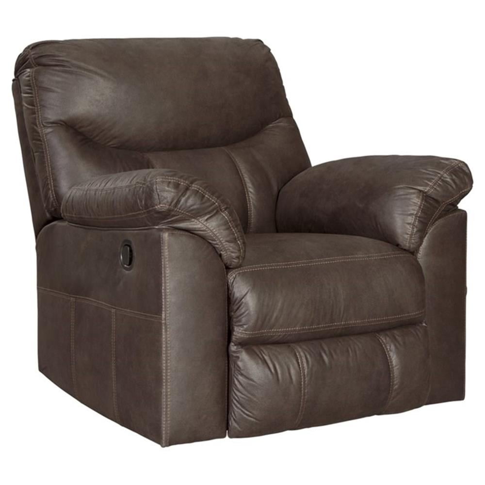Signature Design by Ashley Boxberg Rocker Recliner in Teak - Walmart.com