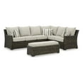 Signature Design by Ashley Sorrel Granary Outdoor Sofa Sectional Set ...