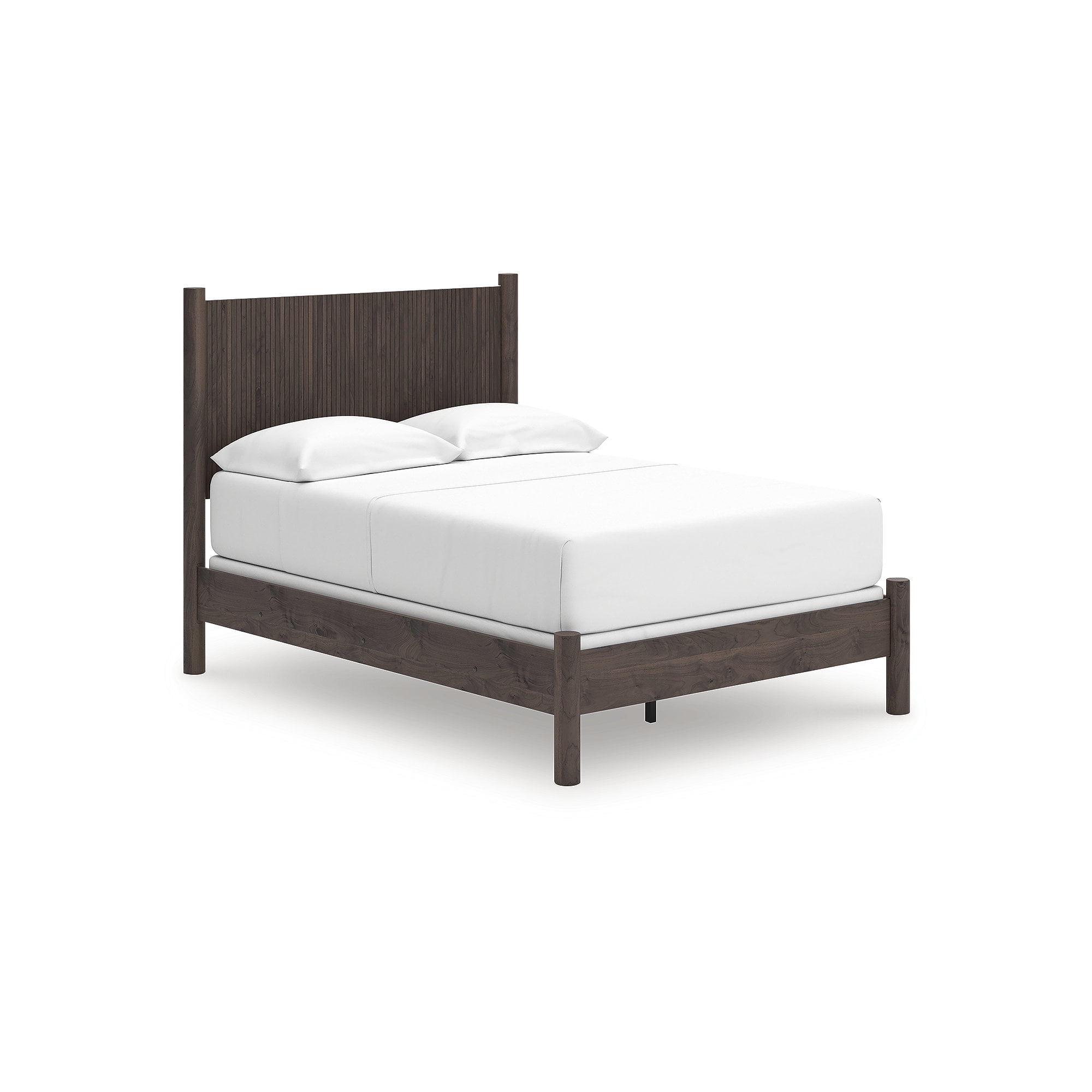 Signature Design by Ashley Cadmori Modern Full Panel Bed, Brown ...