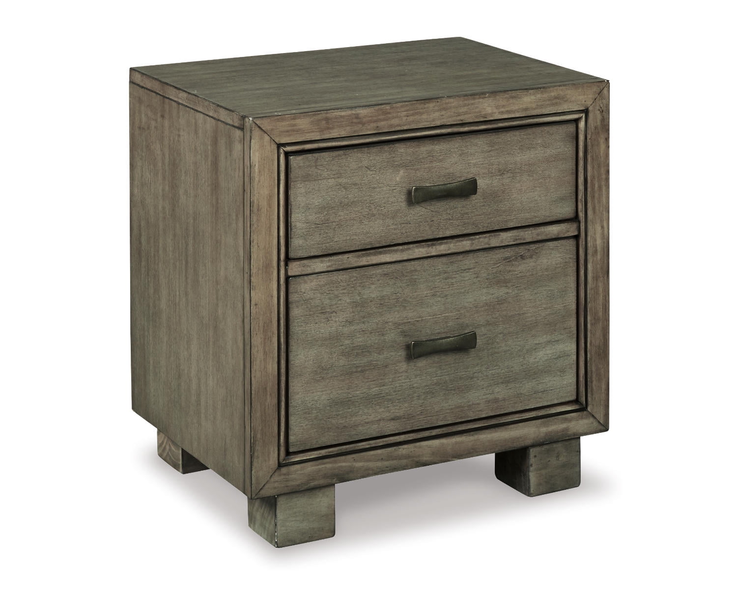 Signature Design by Ashley Casual Arnett Nightstand Gray - Walmart.com