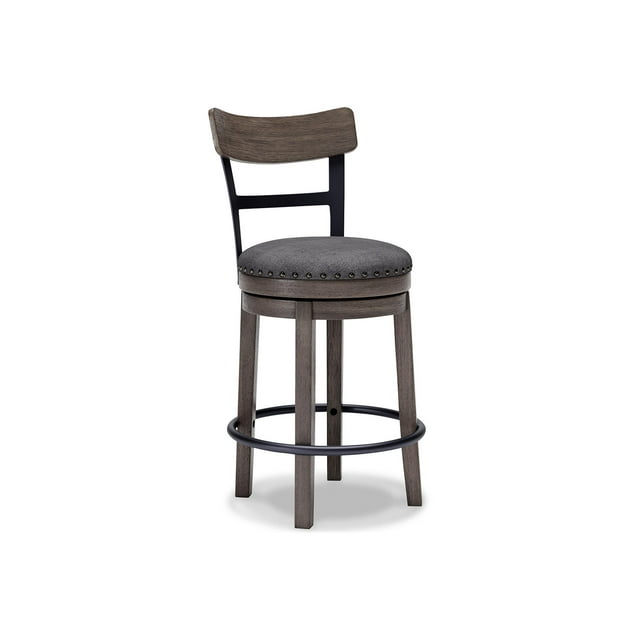 Ashley Signature Design Caitbrook Upholstered Wood Bar Stools, Counter ...