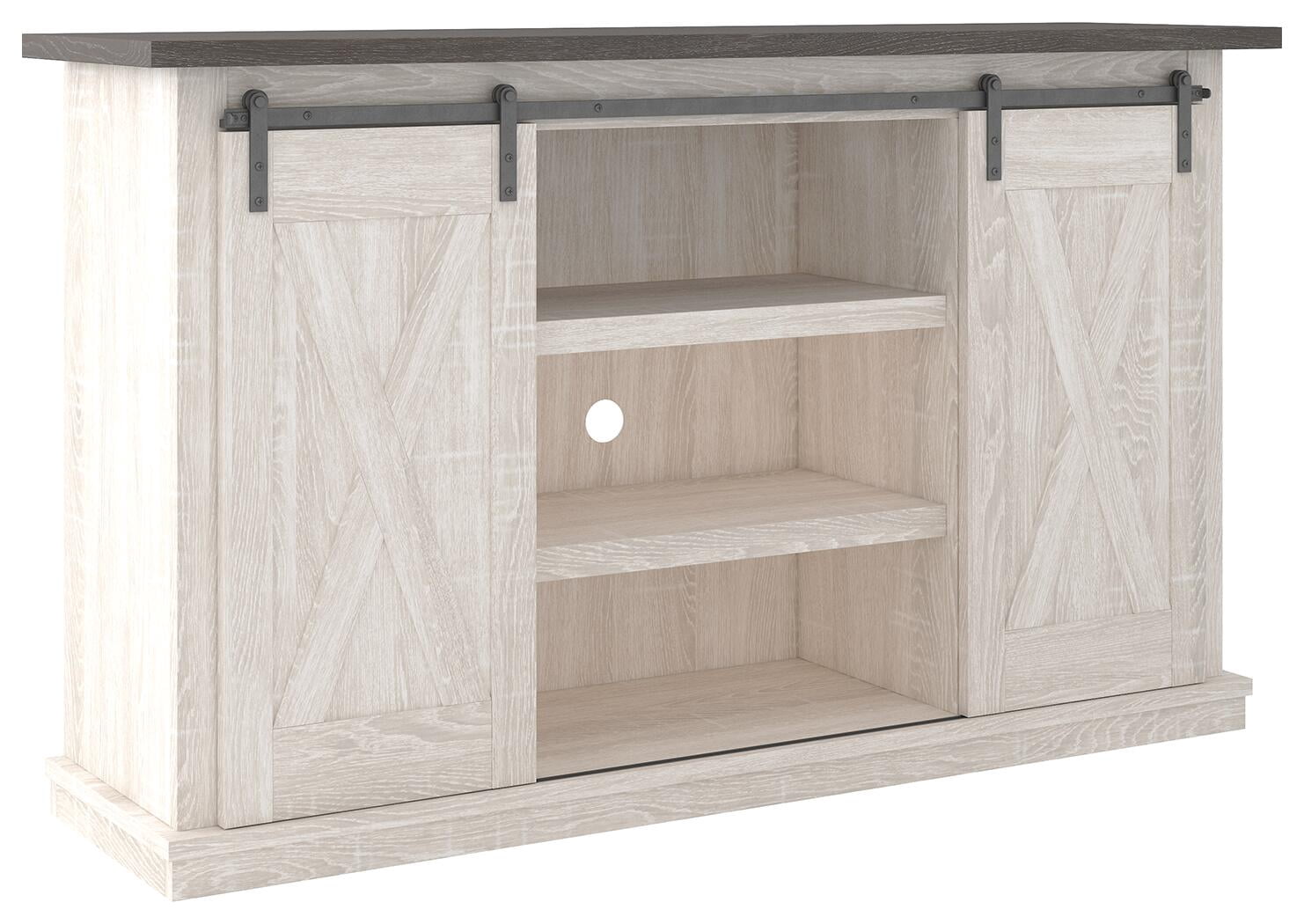 Signature Furniture by Ashley Dorrinson 54" Two-tone Casual TV Stand ...