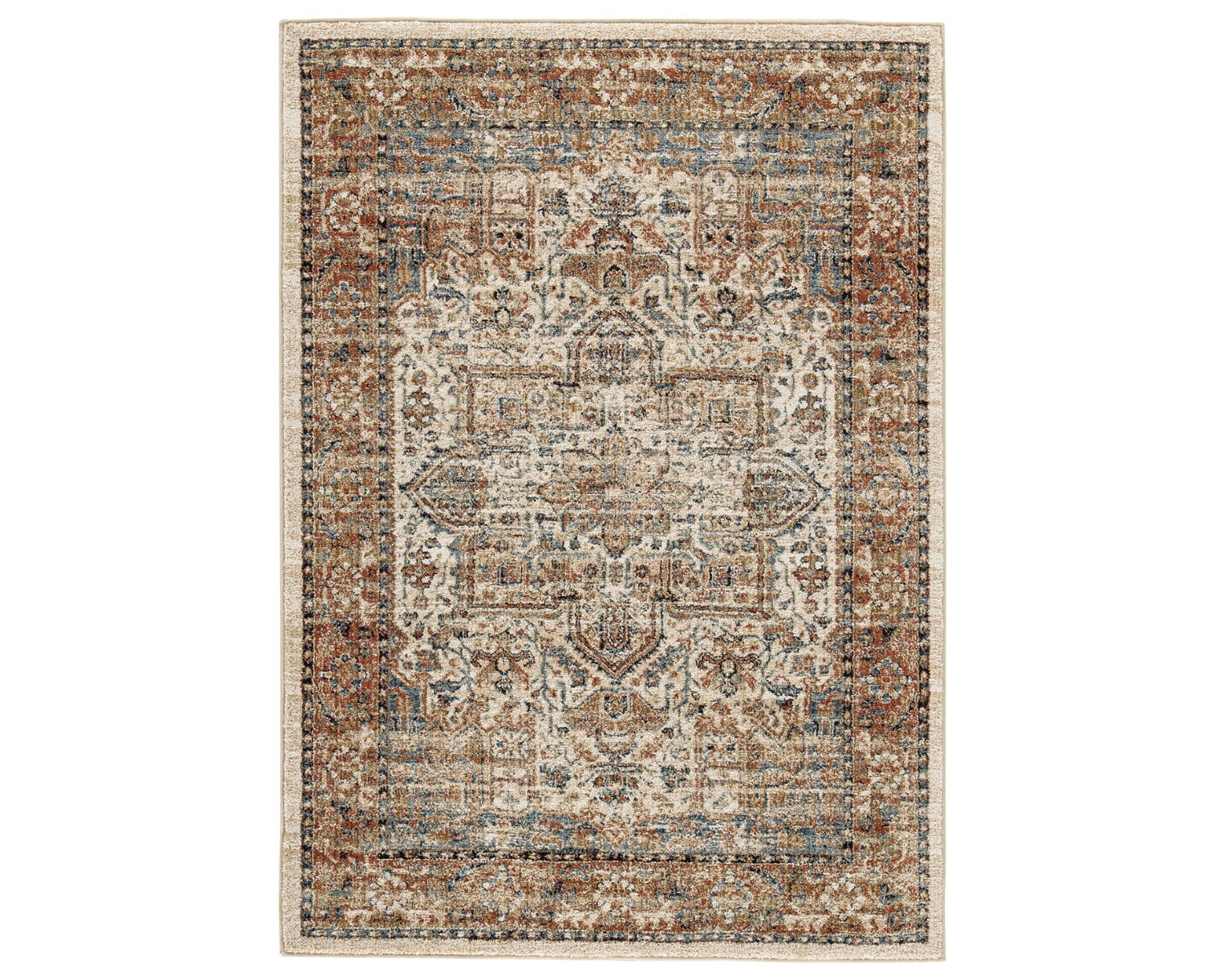 Signature Design by Ashley Casual Jirair 7'10" x 10' Rug Multi ...