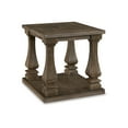 Signature Design by Ashley, End Table, Gray, Weathered Finish - Walmart.com