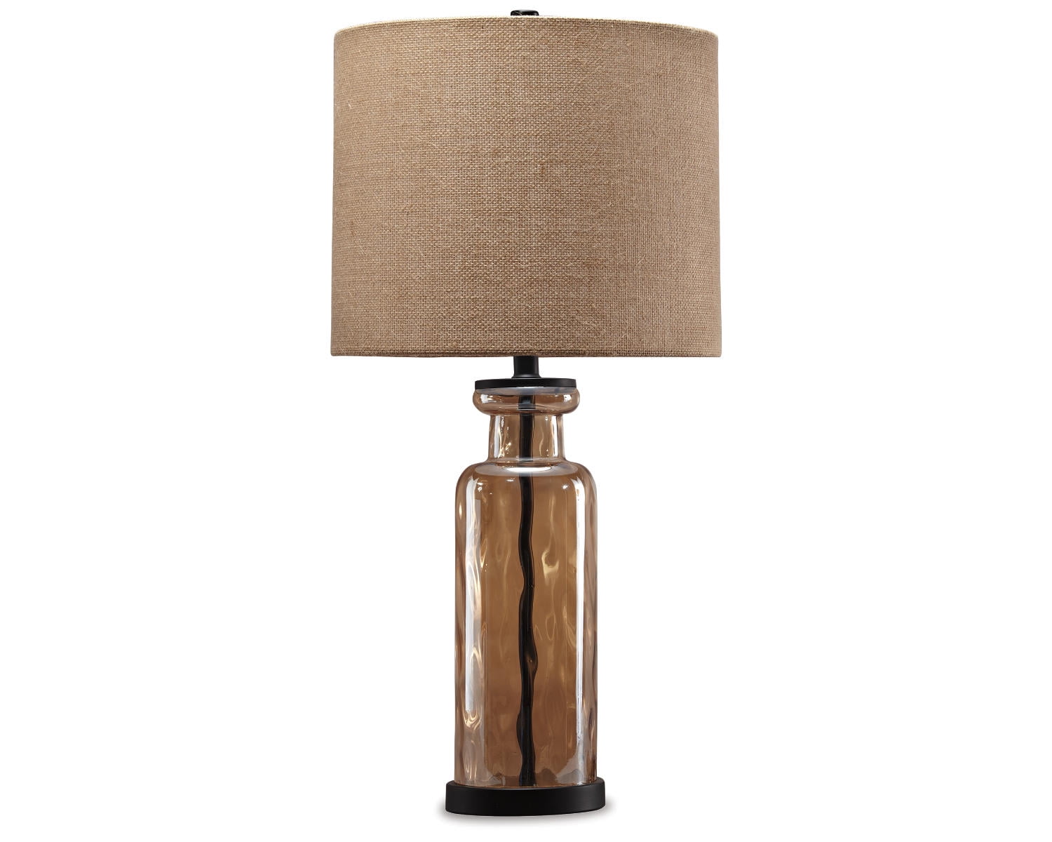 Signature Design by Ashley Casual Laurentia Table Lamp Champagne ...