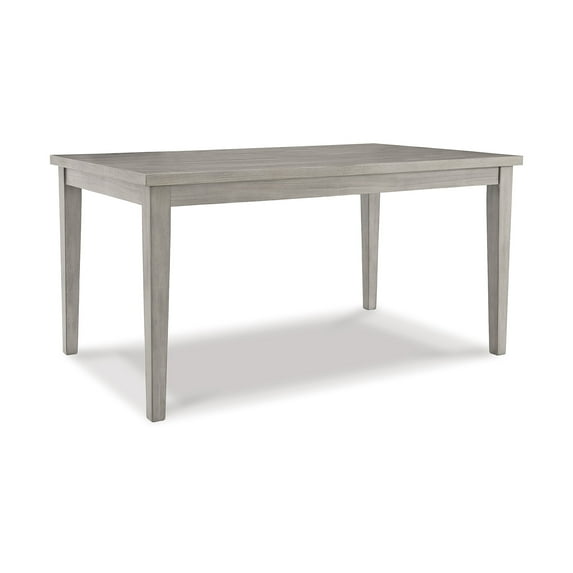 Signature Design by Ashley Reclaimed Wood Effect Parellen Dining Table, Gray - Walmart.com