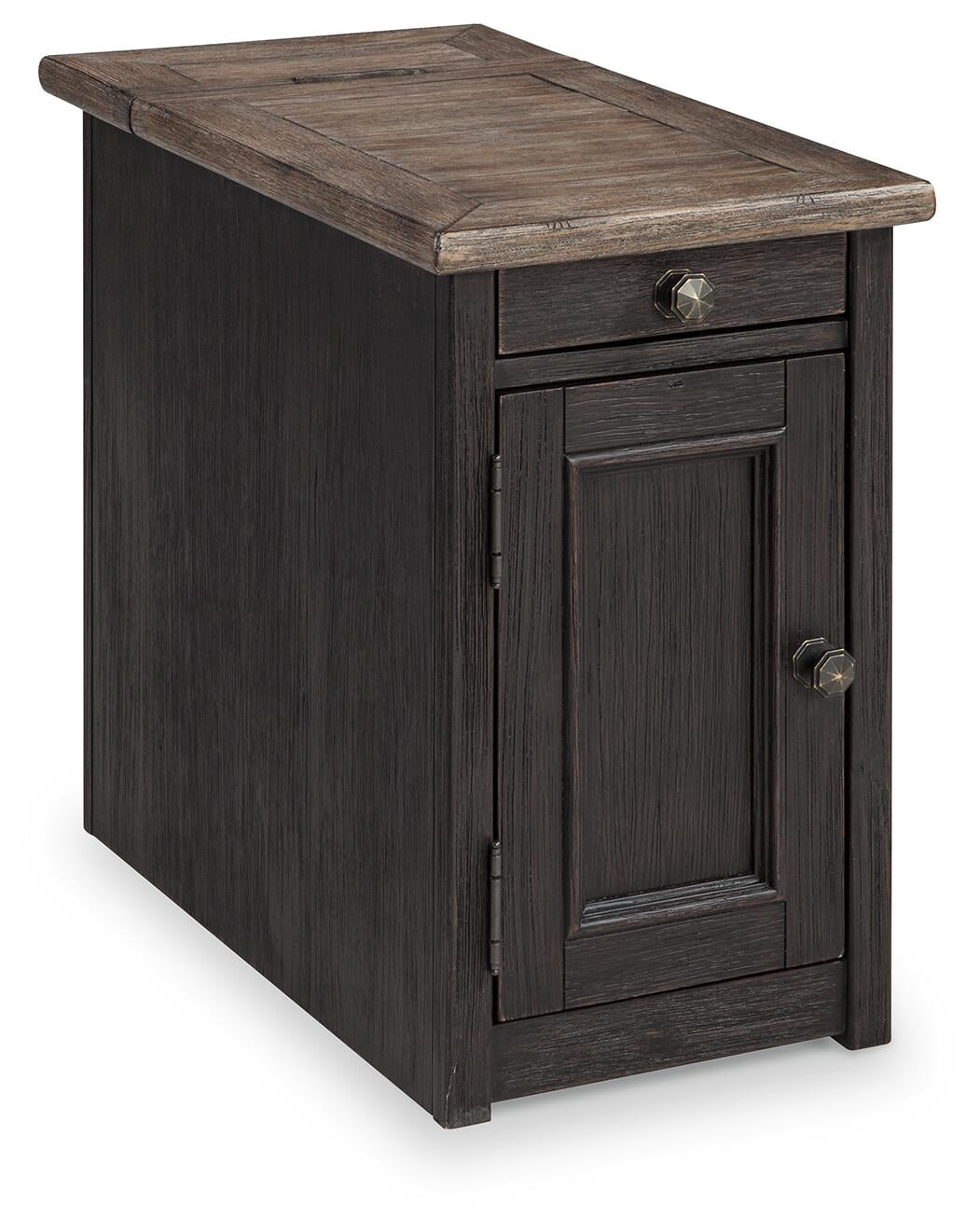 Ashley Signature Design Tyler Creek Chairside End Table with USB Ports ...