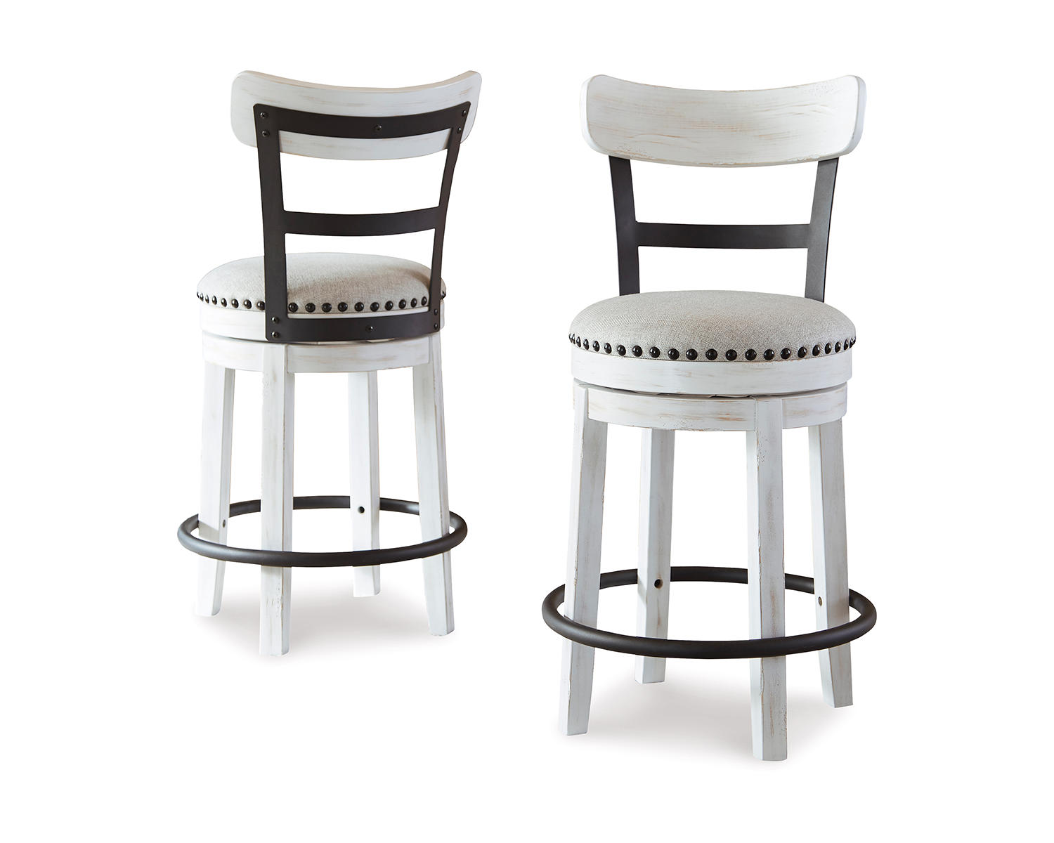 Signature Design by Ashley Valebeck Rustic Farmhouse 24.5” Counter ...