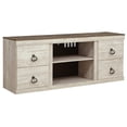 Signature Design by Ashley Willowton TV Stand with Fireplace Option ...