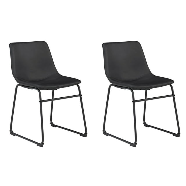 Ashley Signature Design Centiar Mid-Century Dining Room Bucket Chair ...