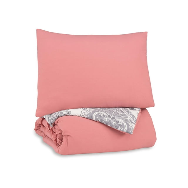 Signature Design by Ashley Contemporary Avaleigh Twin Comforter Set ...