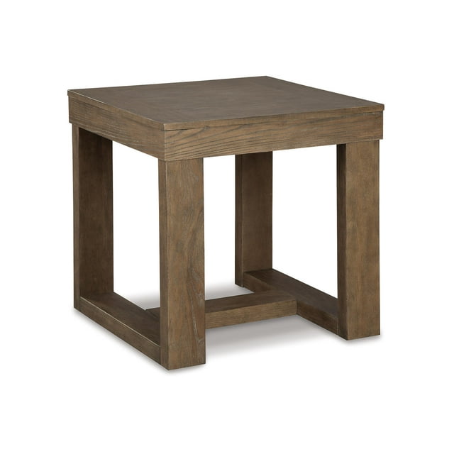Signature Design by Ashley Contemporary Cariton End Table Gray ...