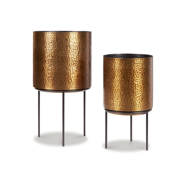 Signature Design by Ashley Contemporary Donisha Planter (Set of 2 ...