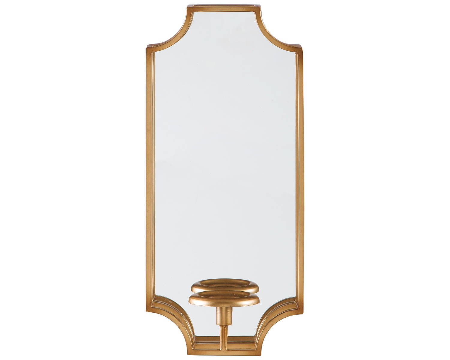 Signature Design by Ashley Contemporary Dumi Wall Sconce Gold Finish ...