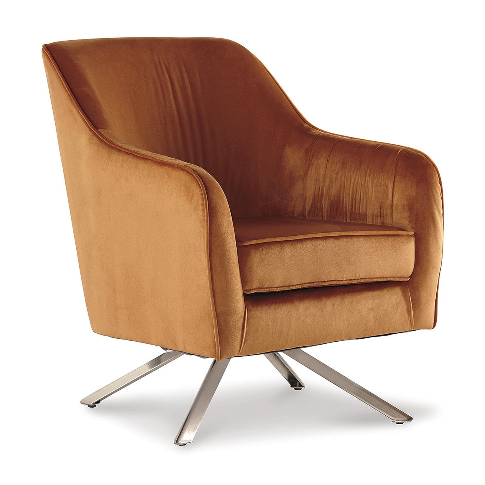 Signature Design by Ashley Contemporary Hangar Swivel Accent Chair ...