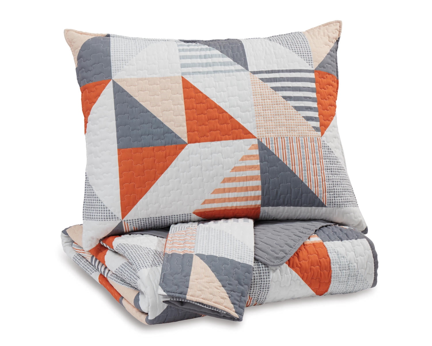Signature Design by Ashley Contemporary Layne 3-Piece Full Coverlet Set ...
