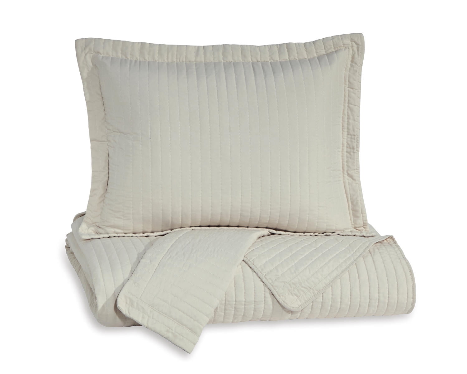 Signature Design by Ashley Contemporary Raleda 3-Piece King Coverlet ...