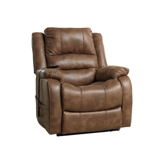 Ashley Furniture's Yandel Power Lift Recliner Chair, Contemporary ...