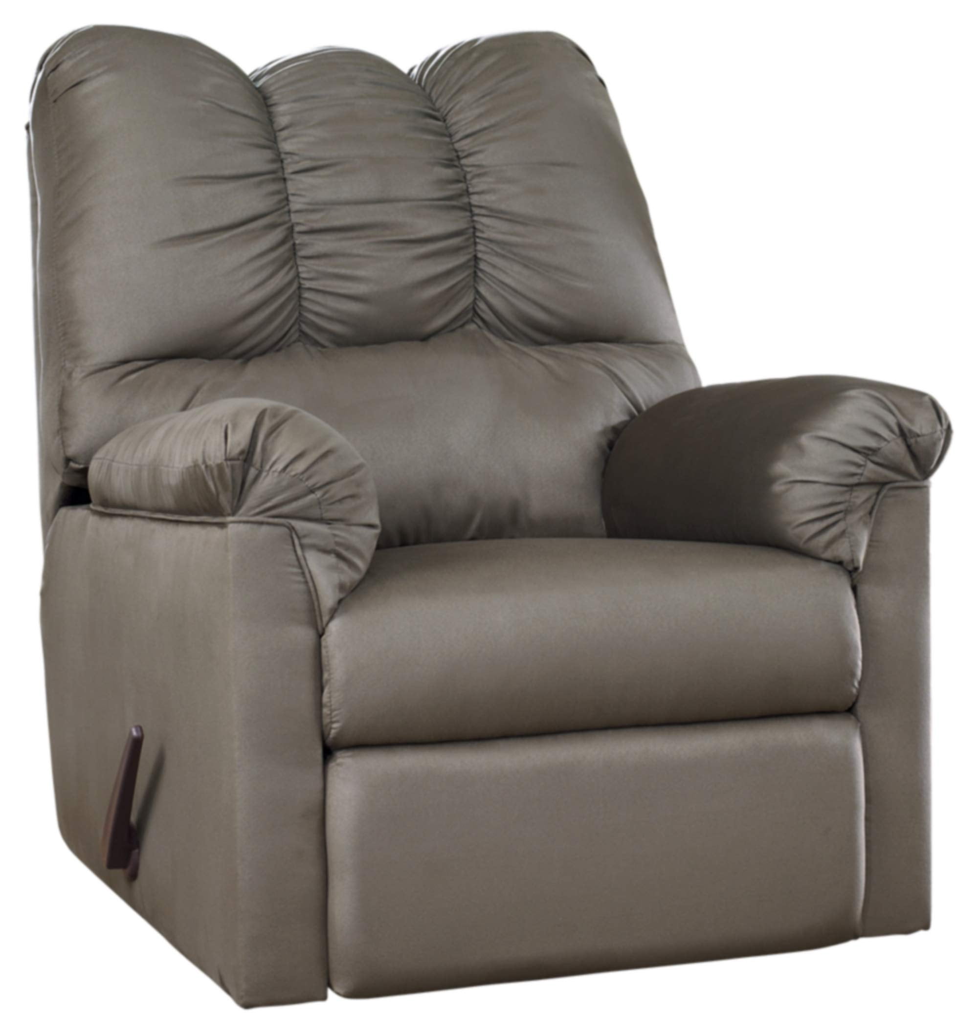 Ashley Furniture Darcy Rocking Chair, Fabric Recliner in Cobblestone ...