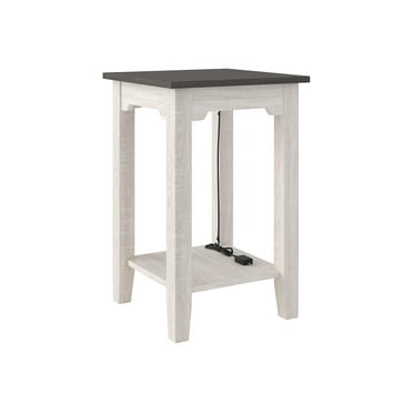 Nantucket End Table with Charging Station in Multiple Colors - Walmart.com