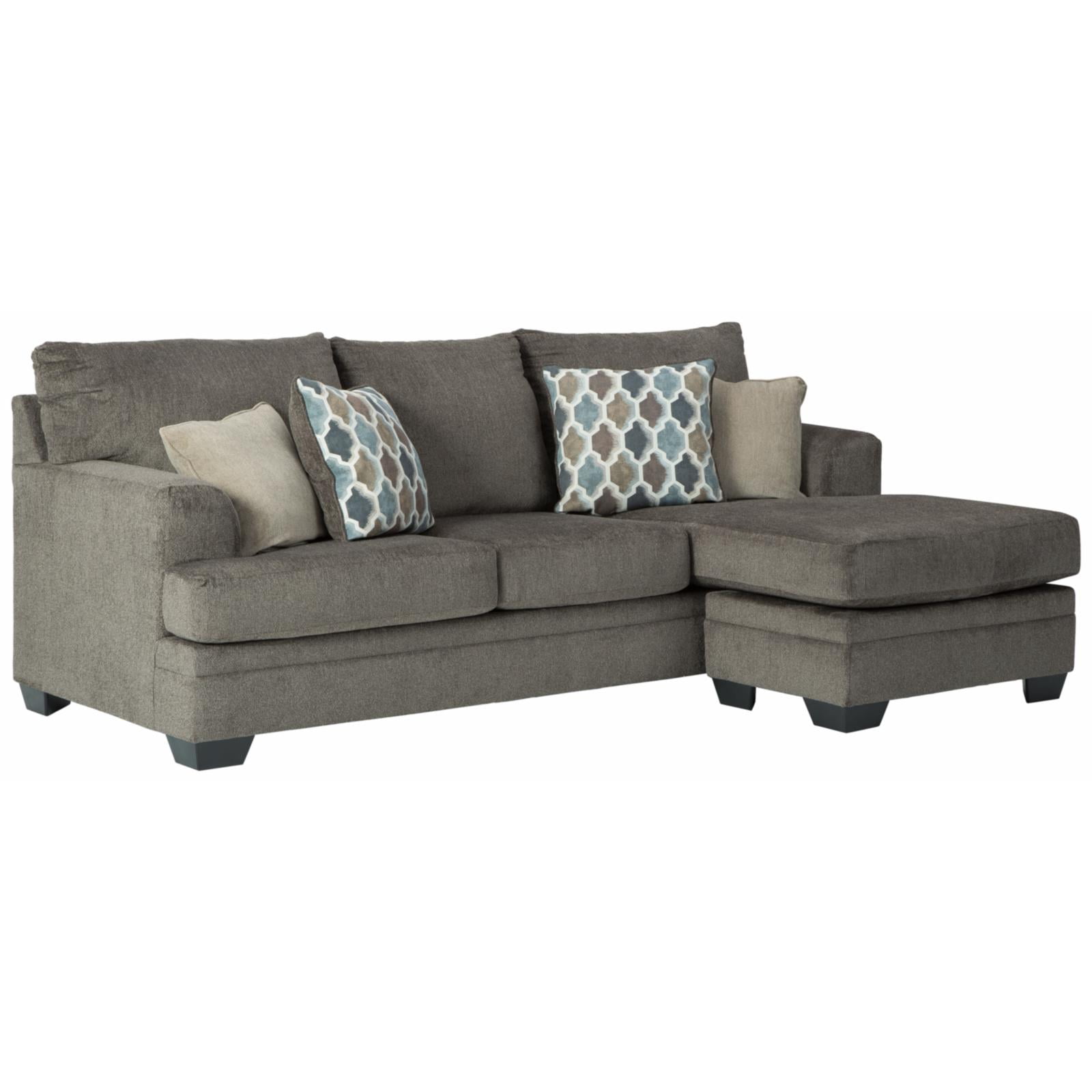 Signature Design by Ashley Dorsten Right Facing Sectional Sofa in Slate ...