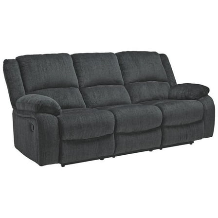 Signature Design by Ashley Frohn Gray Reclining Sofa - Walmart.com