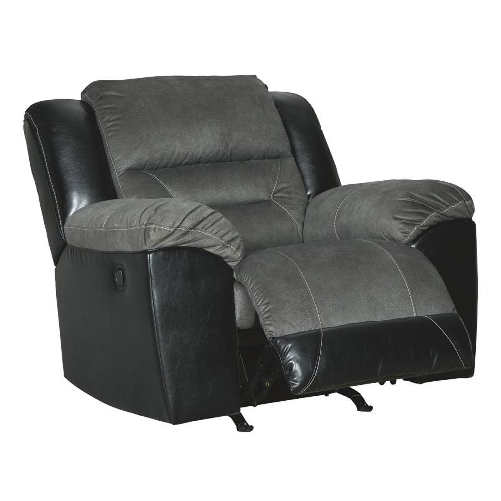 Signature Design by Ashley Earhart Rocker Recliner in Slate - Walmart.com