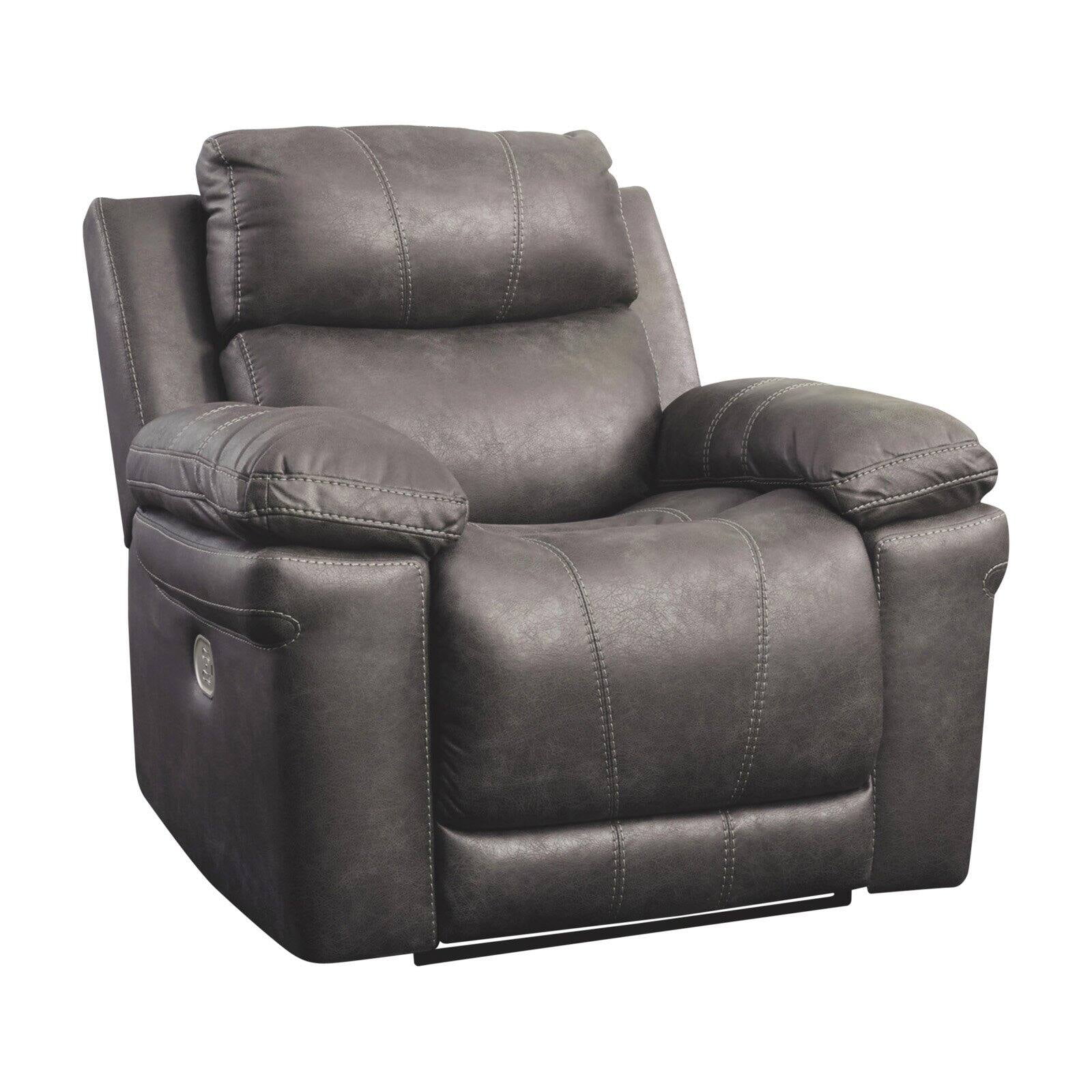 Signature Design by Ashley Erlangen Power Recliner in Midnight ...
