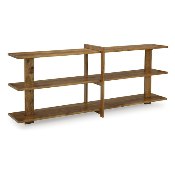 Signature Design by Ashley Fayemour Solid Wood Console Sofa Table ...