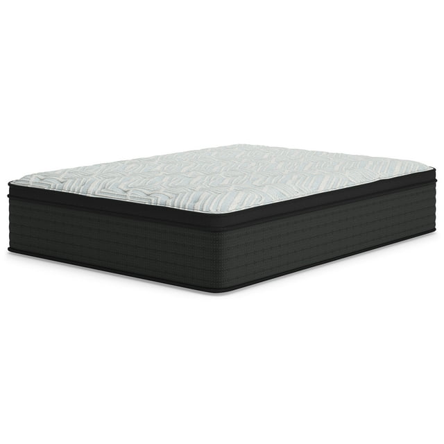 Ashley Signature Full Size Palisades 16" Euro Top Hybrid Mattress with ...
