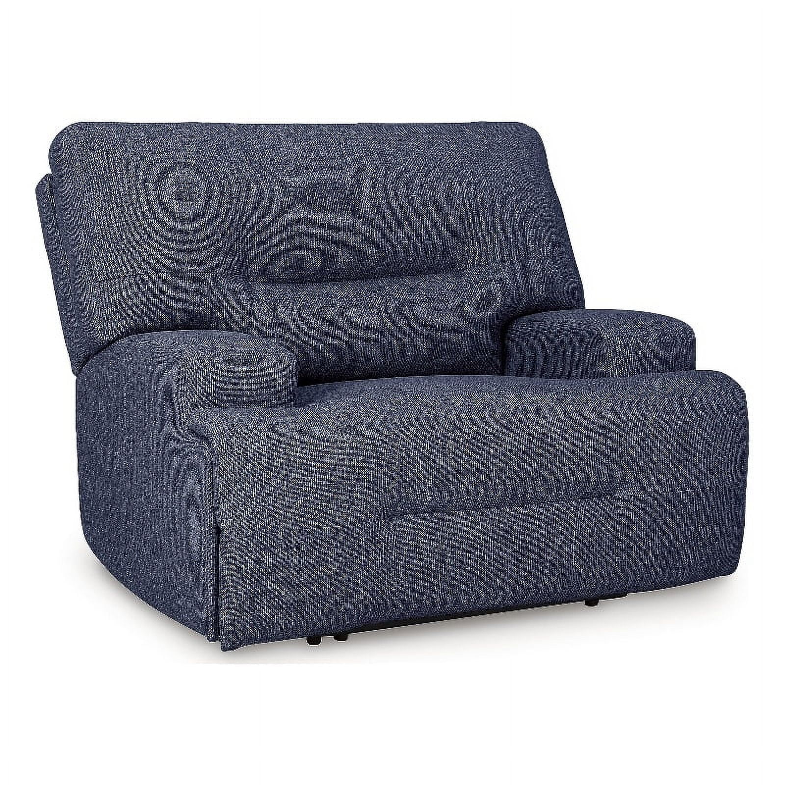 Signature Design by Ashley Furniture Acklen Place Navy Oversized Power ...