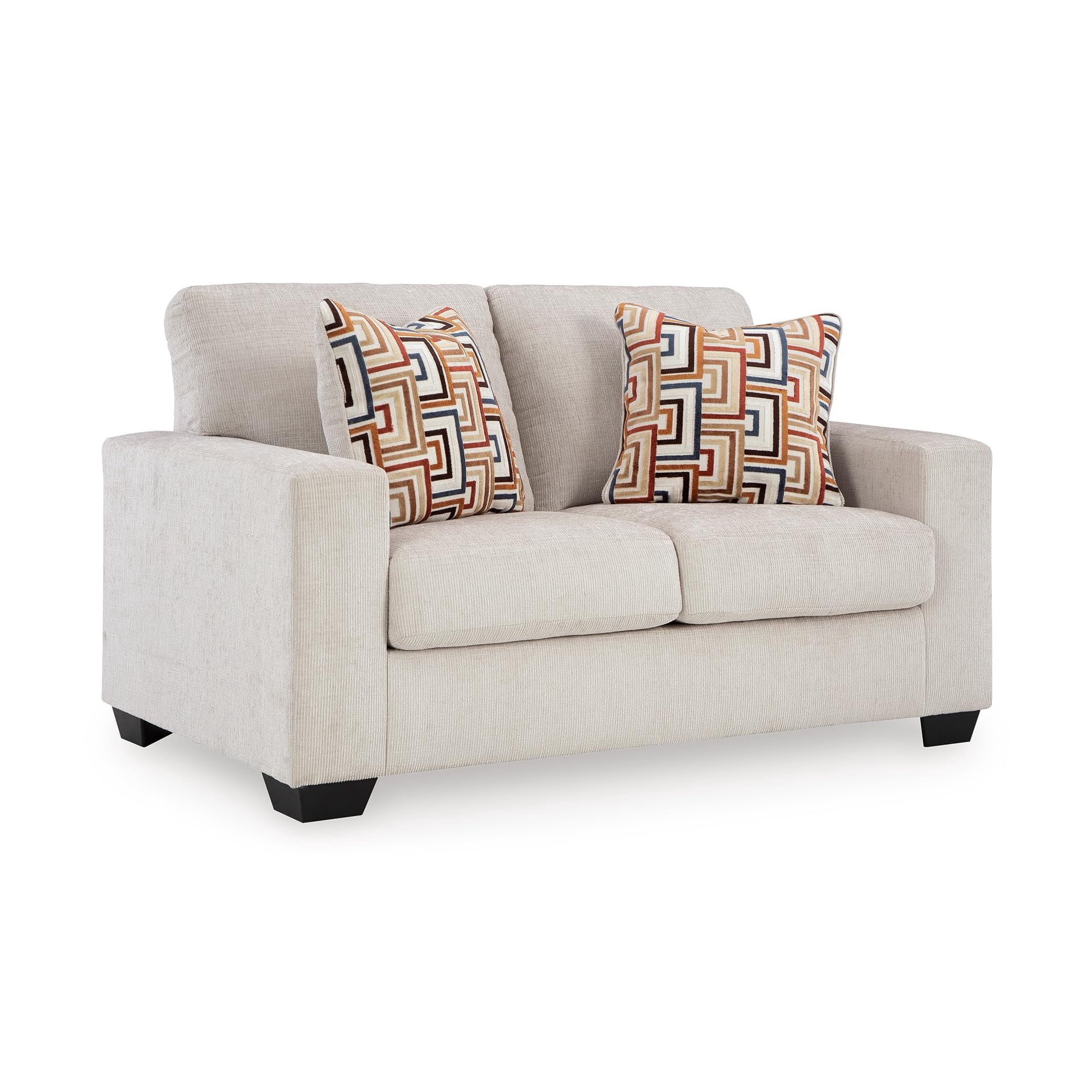 Signature Design by Ashley Furniture Aviemore Stone Loveseat - Walmart.com