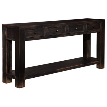 Kate and Laurel Bellport Farmhouse Console Table, 30 x 14 x 30, Rustic ...