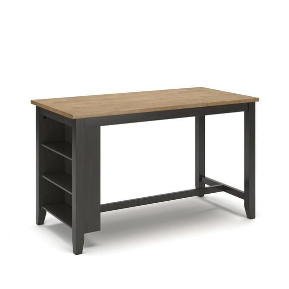 Signature Design by Ashley, Counter Height Dining Table, 60 in, Butcher ...