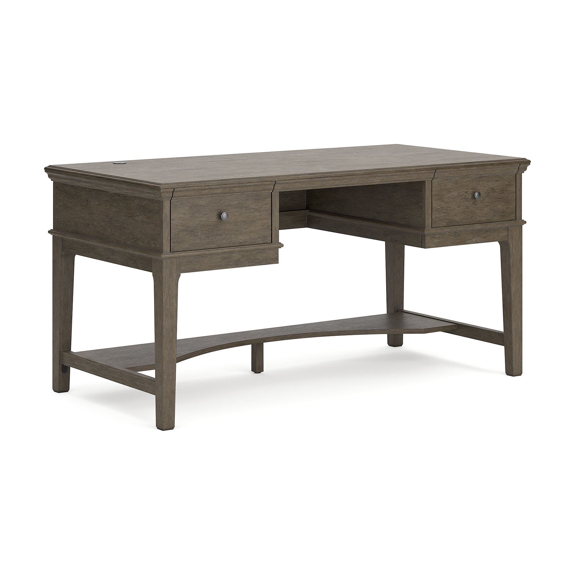 Signature Design by Ashley Janismore Home Office Storage Leg Desk with ...