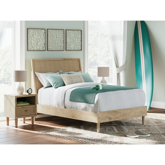 Signature Design by Ashley Kids Cielden Full Panel Bed, Two-Tone - Walmart.com