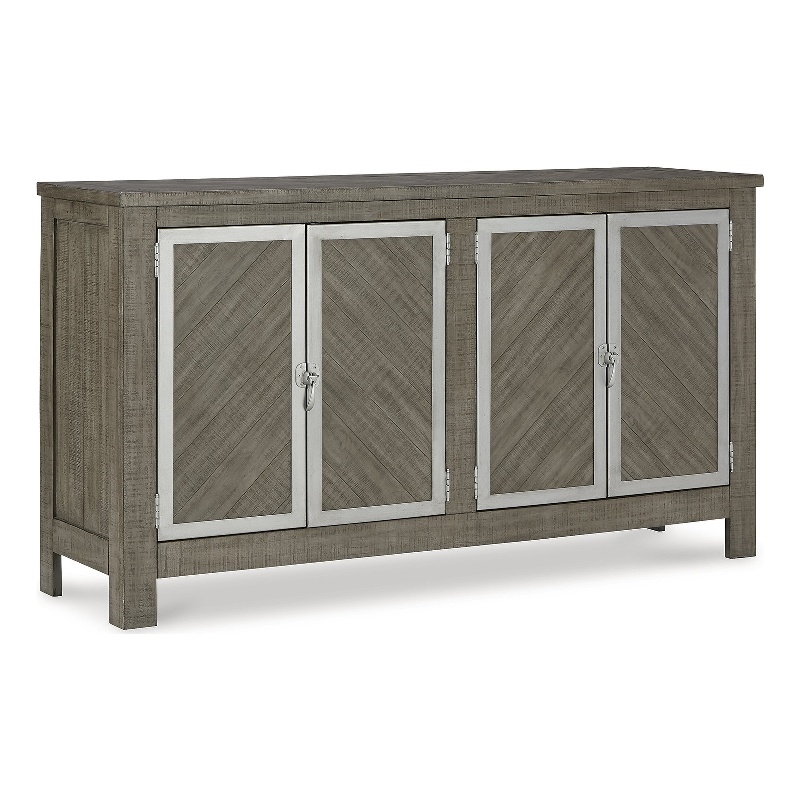 Signature Design by Ashley Krystanza Light Gray Dining Server - Walmart.com