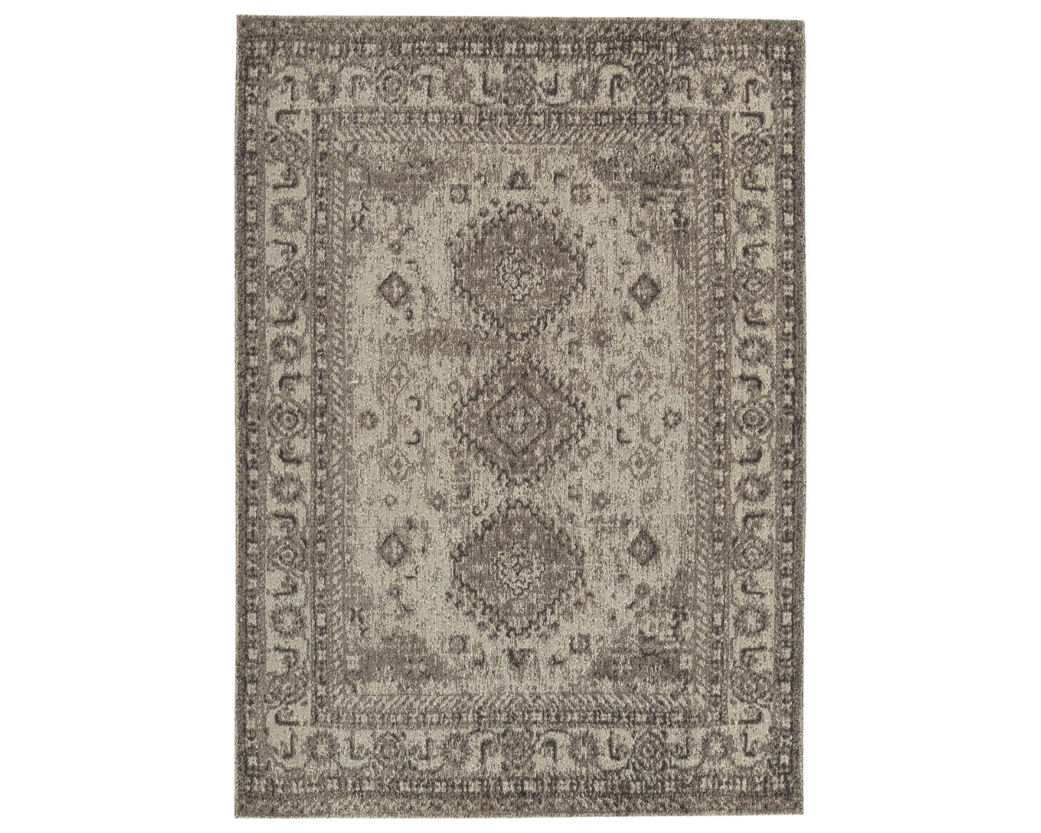 Signature Design by Ashley Laycie Modern Low Pile Jacquard Rug 5x7 ...