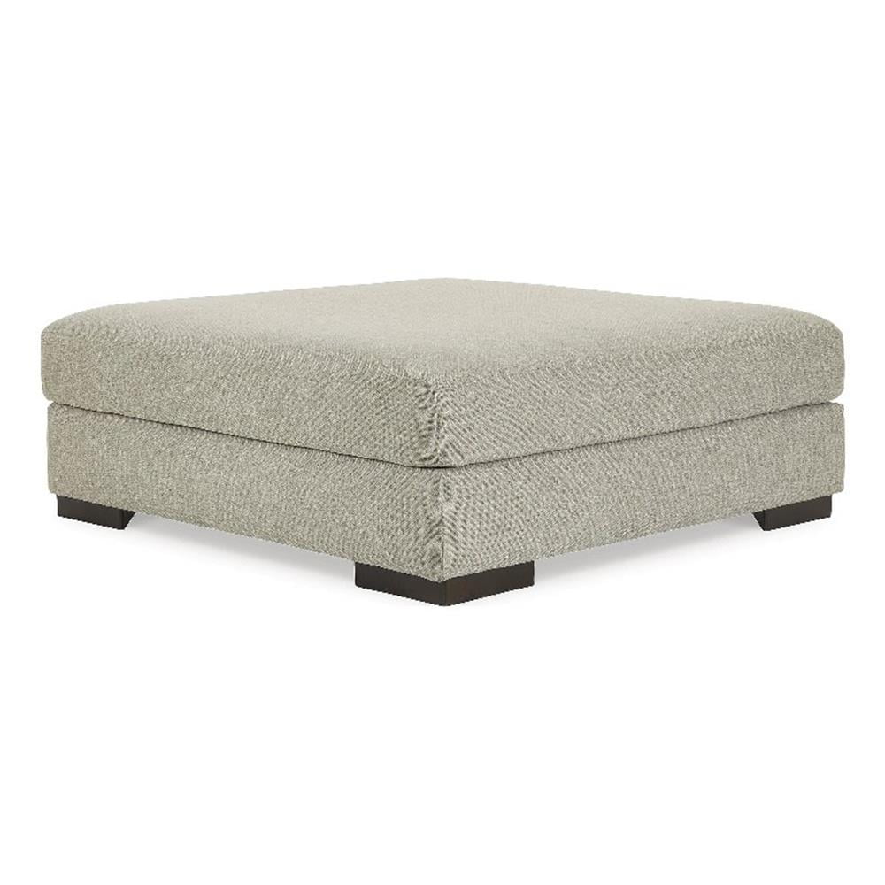 Signature Design by Ashley Lyndeboro Wicker Oversized Accent Ottoman ...